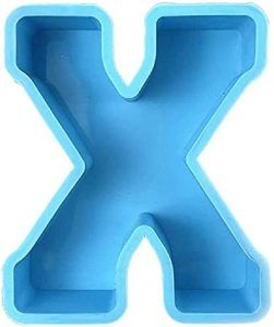 Molde Letra X grande 15 cm alto 662 – Art and Glitter